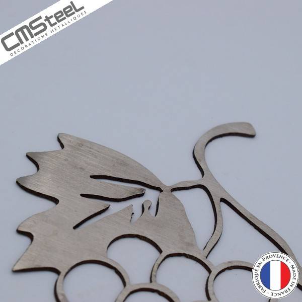 Décoration Murale Grappe de Raisin en Inox | 25,00